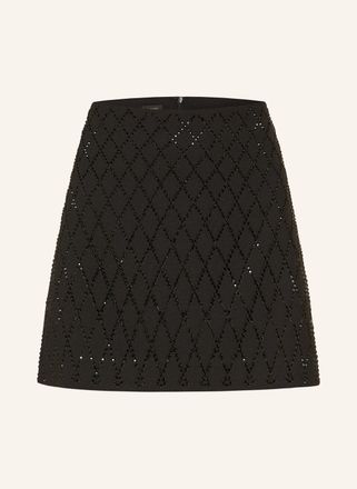 Pinko Pinko Rock Mit Schmucksteinen schwarz