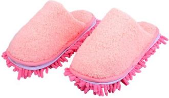 BESPORTBLE Pantoufles DInt&eacute;rieur DHiver Chaudes pour Femme Semelle Antid&eacute;rapante Doublure en Peluche &Eacute;paisse Taille Moyenne Couleur Rose Pantoufles Confortables 