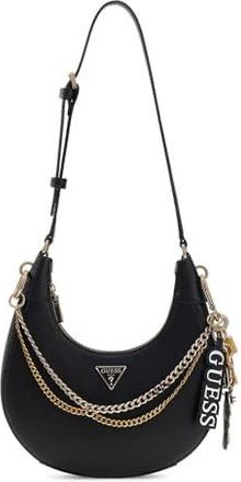 Guess sac à épaule Davina Shoulder Bag Black noir
