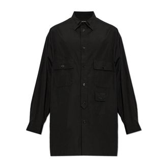 Yohji Yamamoto Pocket Shirt - - Shirts - Herren - Schwarzk - L