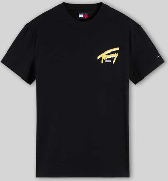 Tommy Jeans Regular Fit T-Shirt aus reiner Baumwolle