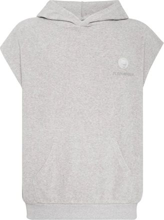 Plein Sport Homme, Sweatshirts et sweats &agrave; capuche, Gris, Taille: XS Jogging Vest