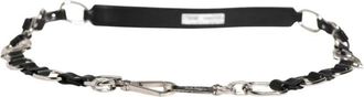 Dolce & Gabbana Lederketten-Taschenzubeh&ouml;r Schultergurt - - Bags - Damen - Schwarzk - ONE SIZE