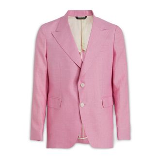 Brian Dales Jacken Westen - - Jackets - Herren - Rosa - XL