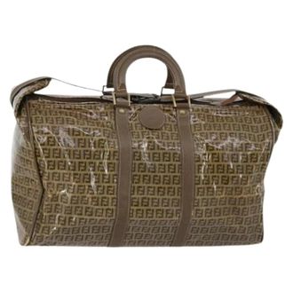 Fendi Pre-owned Toile sacs-fendi - Femme - Pre-owned - Brun - Taille: ONE Size