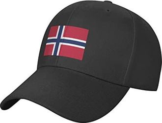 Generic Casquette Baseball Drapeau De La Norv&egrave;ge Chapeau De Papa Respirant,Anti Soleil Casquette De Baseball pour Sport Voyages Outdoor