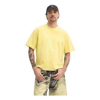 Camper T-shirt ample - Homme - Tops - Jaune - Taille: XS