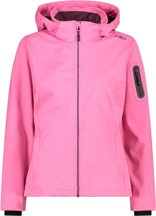 F.lli Campagnolo wasserdichte Kapuzenjacke, Damen, 3XL, pink fluo