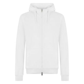 Fedeli Homme, Sweatshirts et sweats &agrave; capuche, Blanc, Taille: M Sweat &agrave; capuche zipp&eacute;