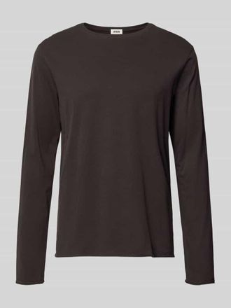 Drykorn Regular Fit Longsleeve aus reiner Baumwolle Modell Kendrick