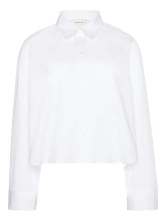 Calvin Klein Jeans chemise boutonn&eacute;e &agrave; manches longues - Blanc