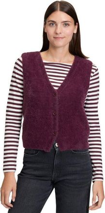 Betty&Co Strickjacke Damen Strick-Cardigan mit Knopfleiste (1-tlg)