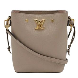 Louis Vuitton Pre-owned Nano Lockme Bucket Bag - Femme - Pre-owned - Beige - Taille: ONE Size