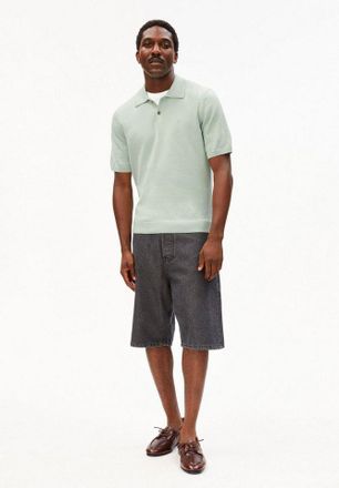 Armedangels Poloshirt KNIT POLO Strick-Polo aus 100% Bio-Baumwolle Slim Fit