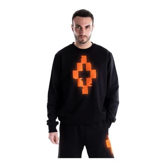 Marcelo Burlon Herren, Sweatshirts & Hoodies, Schwarzk, MGr&ouml;&szlig;e
