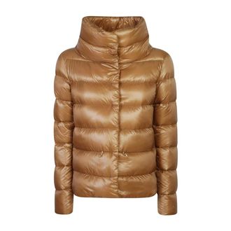 Herno Amelia Short Daunenjacke - - Jackets - Damen - Braun - M