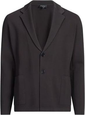 Emporio Armani Veste unie &agrave; col tailleur