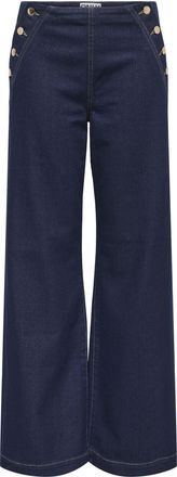 Only Female Verj&uuml;ngt ONLMADELINE Hohe Taille Weiter Beinschnitt Jeans