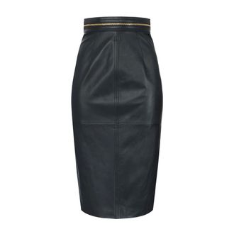 Elisabetta Franchi Damen, R&ouml;cke, Schwarzk, MGr&ouml;&szlig;e