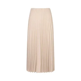 Agnona Femme, Jupes, Beige, Taille: 42 FR Gonna Crystal
