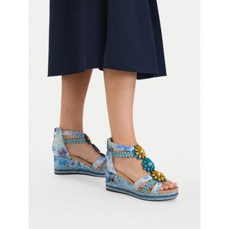 Laura Vita Sandalen Laura Vita Fayco 72 Blau