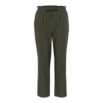 Cream Tiefe Tiefen Straight-Leg Hose - - Trousers - Damen - Gr&uuml;n - XL L32
