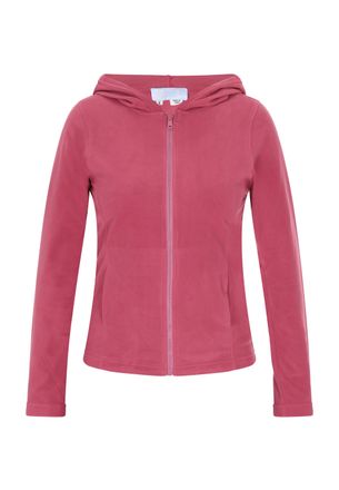Faina Fleecejacke Damen dunkelrosa