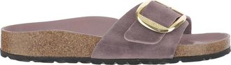 Birkenstock Femme, Chaussures, Rose, Taille: 41 EU Sandales Roses en Cuir avec Boucle Oversize