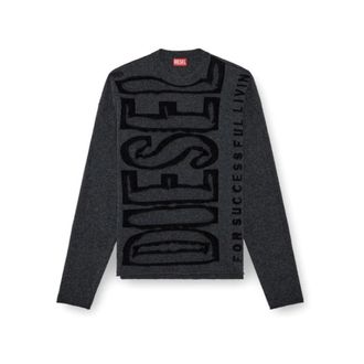 Diesel Herren K-Floyd Strickware - - Knitwear - Herren - Grau - L
