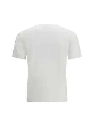 Max Mara Womens Cotton T-Shirt Donata Optical White T-Shirts & Jerseys