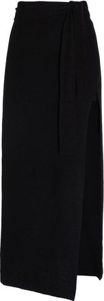 8 by YOOX WOOL BLEND WRAP SKIRT