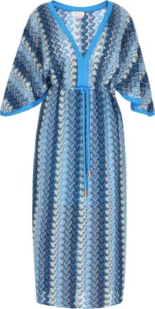 Izia Kleid Damen Blau Mehrfarbig