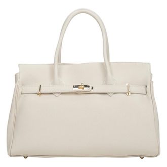 Estro & Luminara Gro&szlig;e Henkeltasche - - Bags - Damen - Beige - ONE SIZE