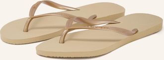 Havaianas Zehentrenner Slim beige