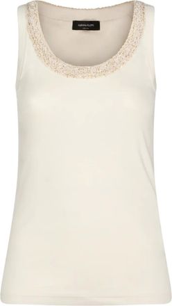 Fabiana Filippi sequin-embellished top - Nude