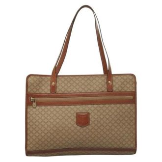 Celine Pre-owned Cuir sacs-celine - Femme - Pre-owned - Beige - Taille: ONE Size
