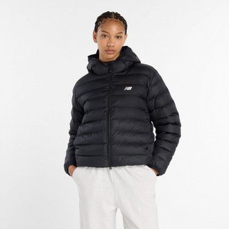 New Balance Winterjacke Puffer Jacket BLACK