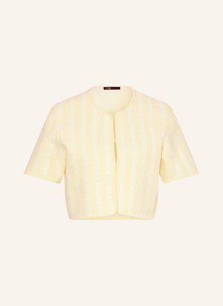 Maje Strickjacke gelb