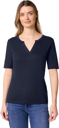 Street One Basic Shirt Shadowed Navy 46