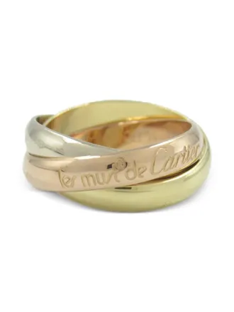 Cartier bague Trinity en or 18ct (années 10)