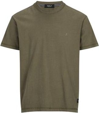 Replay Tee-shirt droit col rond en coton