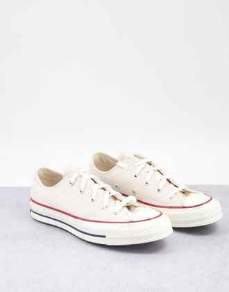 Converse Chuck 70 Ox - Sneaker in Creme-Wei&szlig;