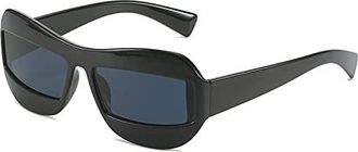 Generic Lunettes De Soleil For Hommes, Femmes, Conduite, Shopping, Plein Air(Black)