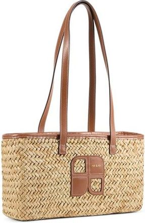 Nat & Nin Sac cabas Paco en raphia