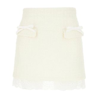 Self Portrait Pf26002Skc Rock - - Skirts - Damen - Beige - XS