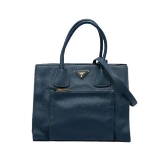 Prada Pre-owned Satchel - - Pre-owned - Damen - Blau - ONE SIZE