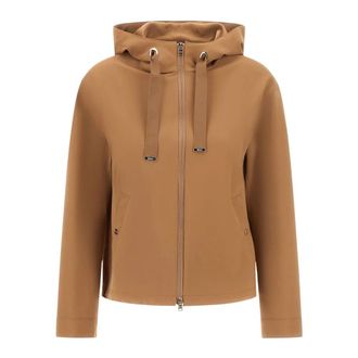 Herno Femme, Vestes, Brun, Taille: 48 FR Veste en jersey stretch