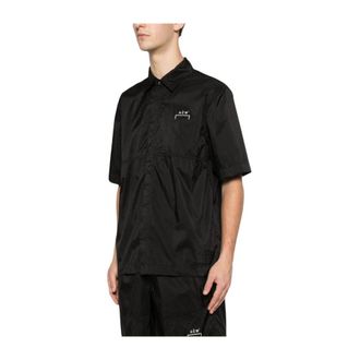 A-Cold-Wall* A-Cold-Wall, Homme, Chemises, Noir, Taille: 2XL Acwmsh185 Polo