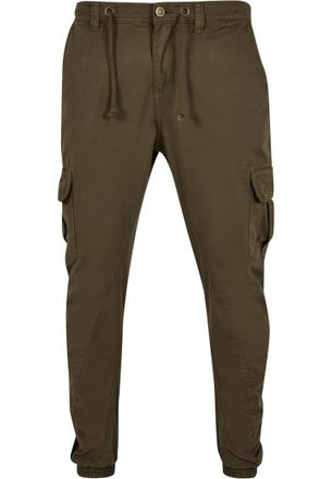 Urban Classics Herren Cargo Jogging Pants - Regular Fit Jogger mit Cargo-Taschen, Baumwolle, Tapered Schnitt, ideal f&uuml;r Freizeit, Streetwear & Alltag,Olive,XS