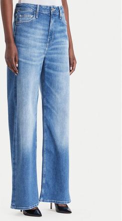 Guess Jeans W6YA82 D1331 Blau Wide Leg